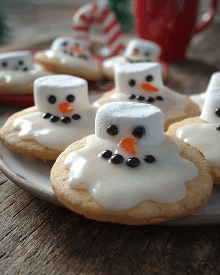 Melted Snowman Biscuits – Festive Treat You’ll Love